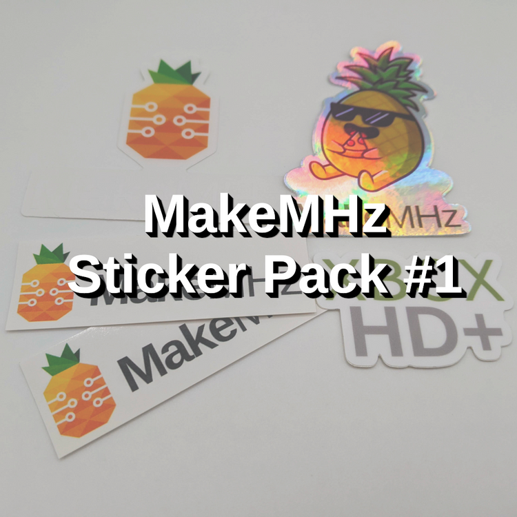 MakeMHz Sticker Pack #1